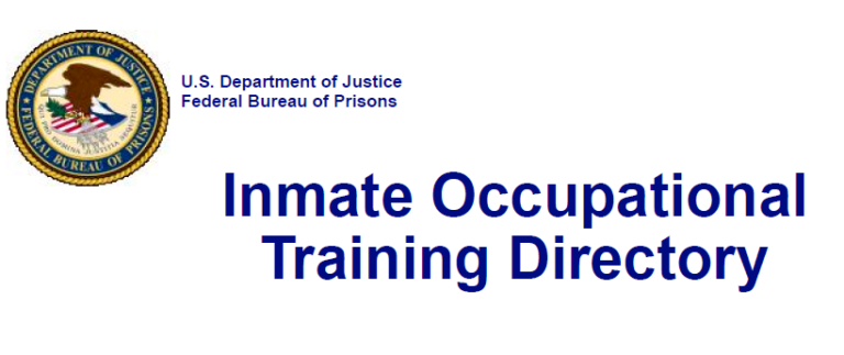 BOP OCCUPATIONAL AND VOCATIONAL TRAINING - PHYSICIAN BOP-Prison CONSULTANTS