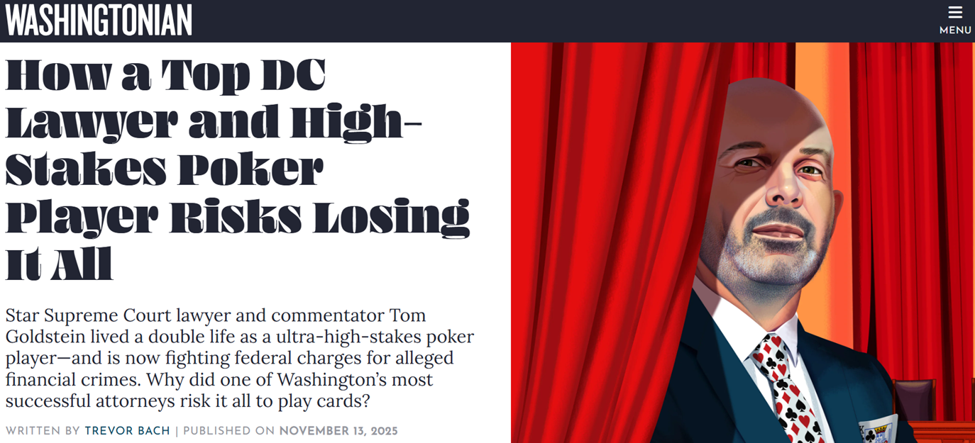 Thomas Che Goldstein: From Scotus Lawyer To Federal Defendant ...